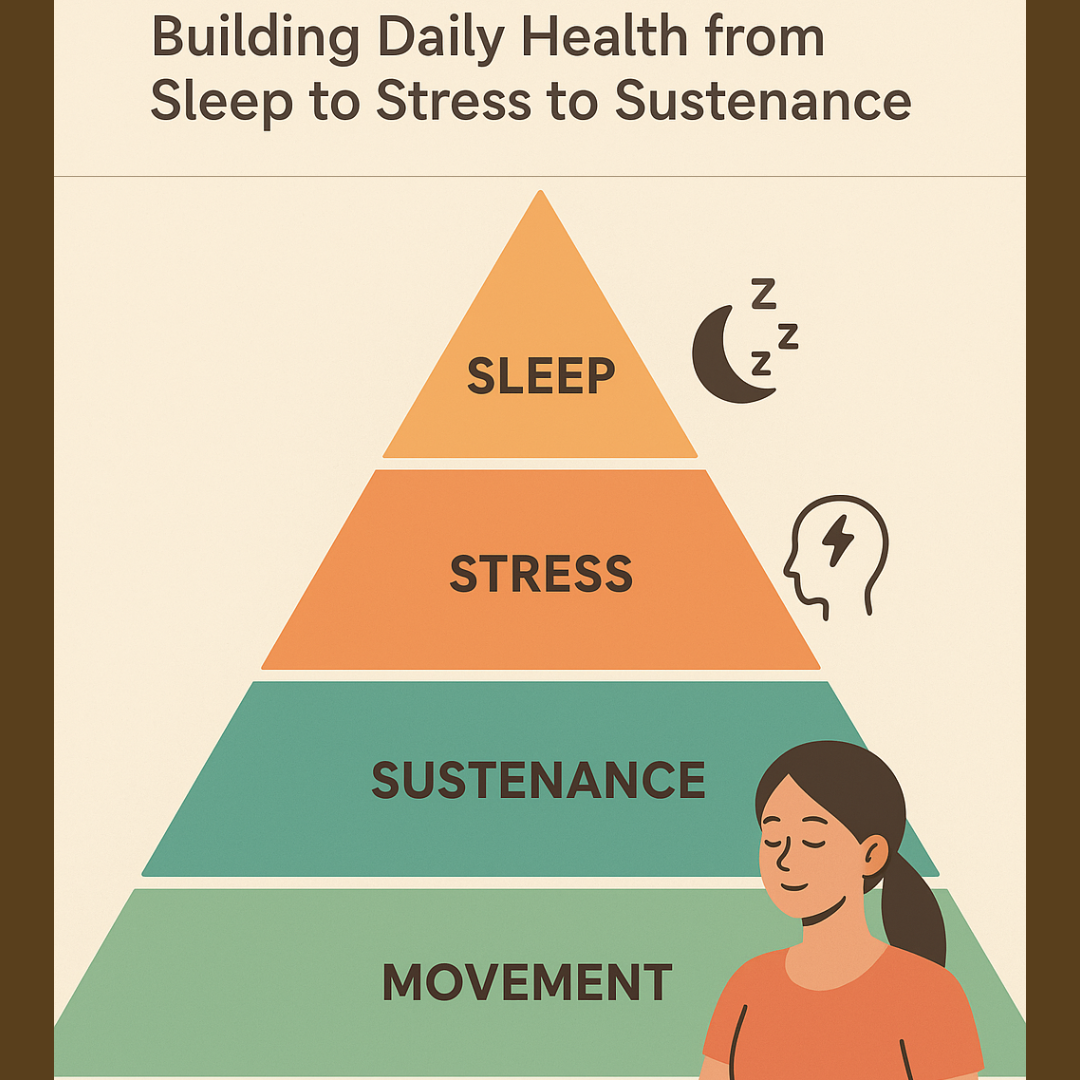 The Wellness Pyramid: Building Daily Health from Sleep to Stress to Su